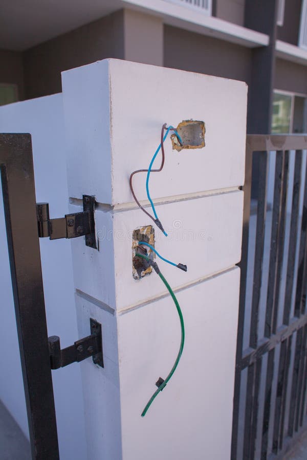 Electric plug socket stock image. Image of home, energy - 105593971