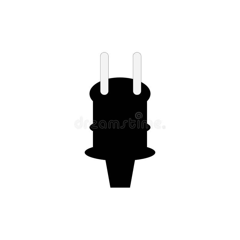 Electric plug vector stock vector. Illustration of plug - 197703997