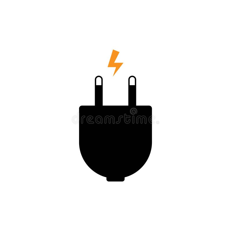 Electric Plug Vector Graphic Design Illustration Stock Vector ...