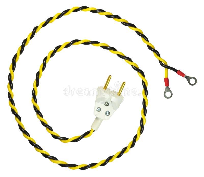 Electric plug and wire stock photo. Image of electricity - 28833894