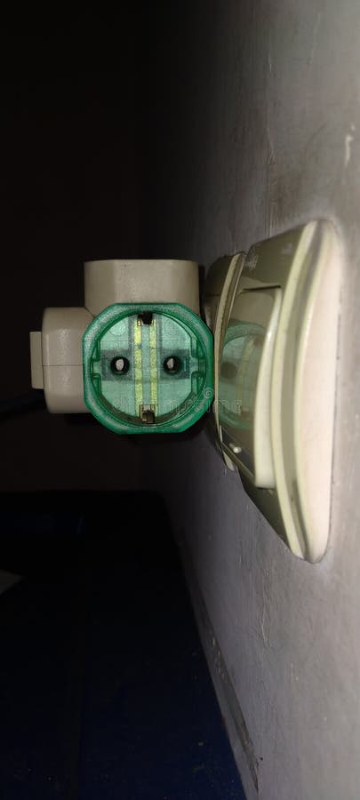 Electric Plugs with Light Switch Stock Image - Image of plugs, switch ...
