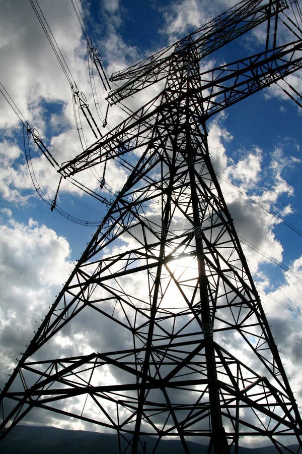 Electric Pole stock image. Image of vast, pole, tall, electric - 1016149
