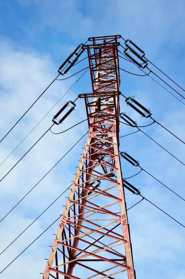 Electric pole stock photo. Image of electric, light, metal - 7725912