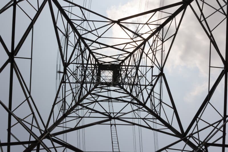 Electric post - Stock Image - Everypixel