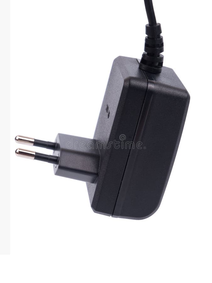 Electric power adapter stock image. Image of closeup - 11040823