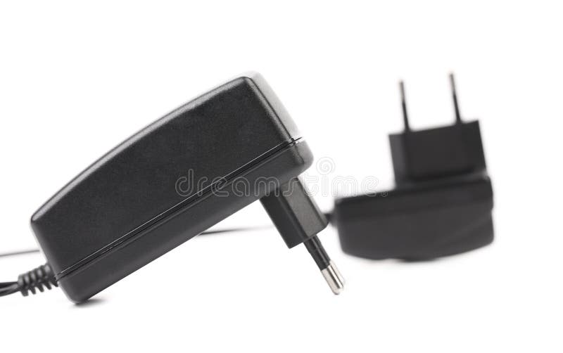 Electric Power Adapters. Close Up. Stock Photo - Image of supply ...