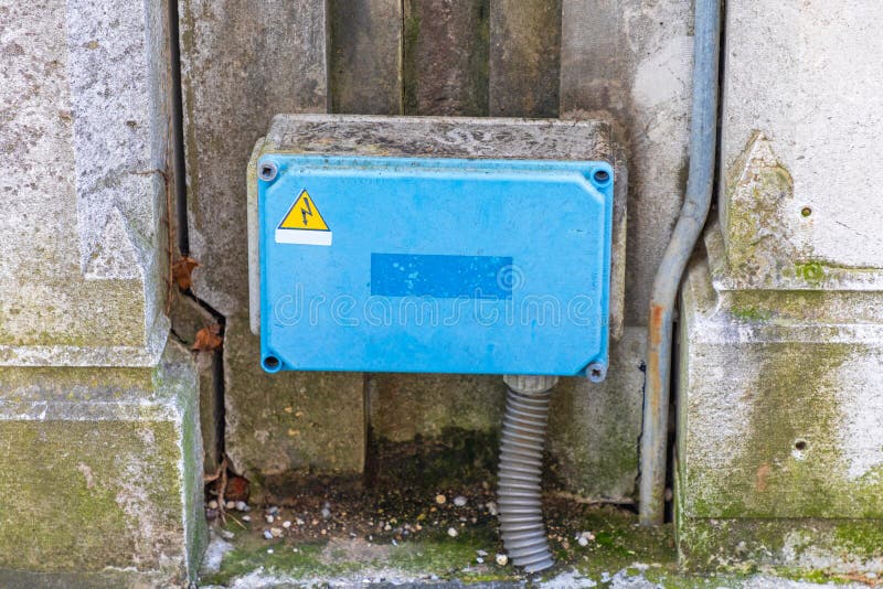 Electric Power Box stock image. Image of waterproof - 187912681