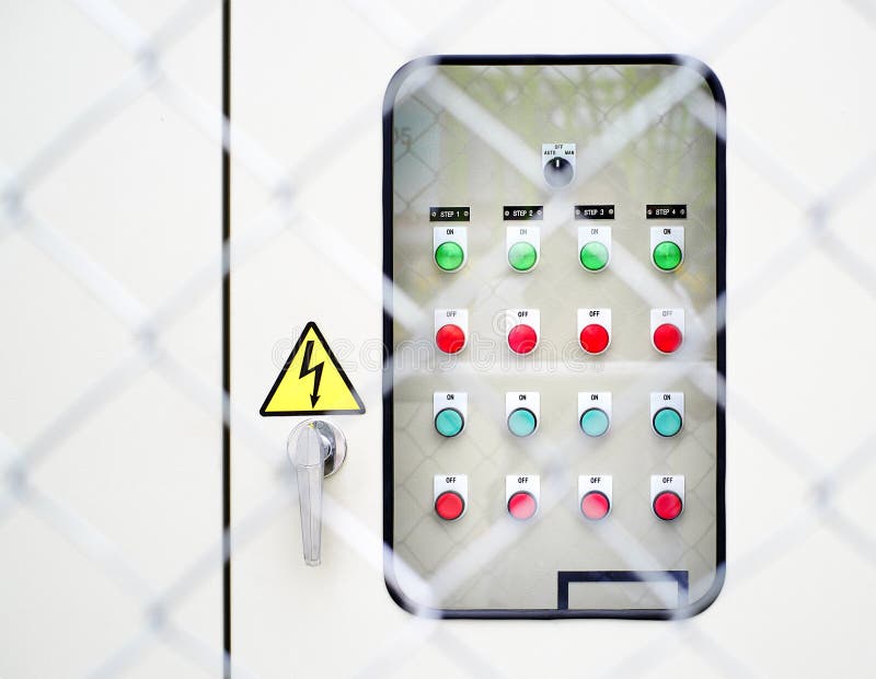 Electric Power Control Panel Stock Photo - Image of control, direct ...