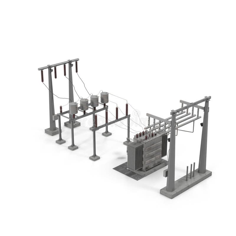 Substation Stock Illustrations – 3,462 Substation Stock Illustrations ...