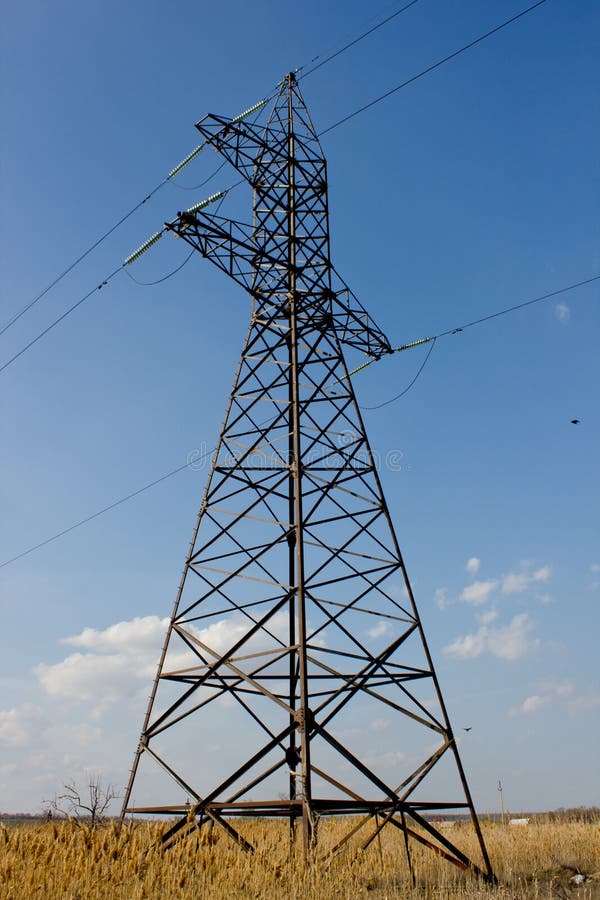 Electric Power Lines stock image. Image of electricity - 24390917