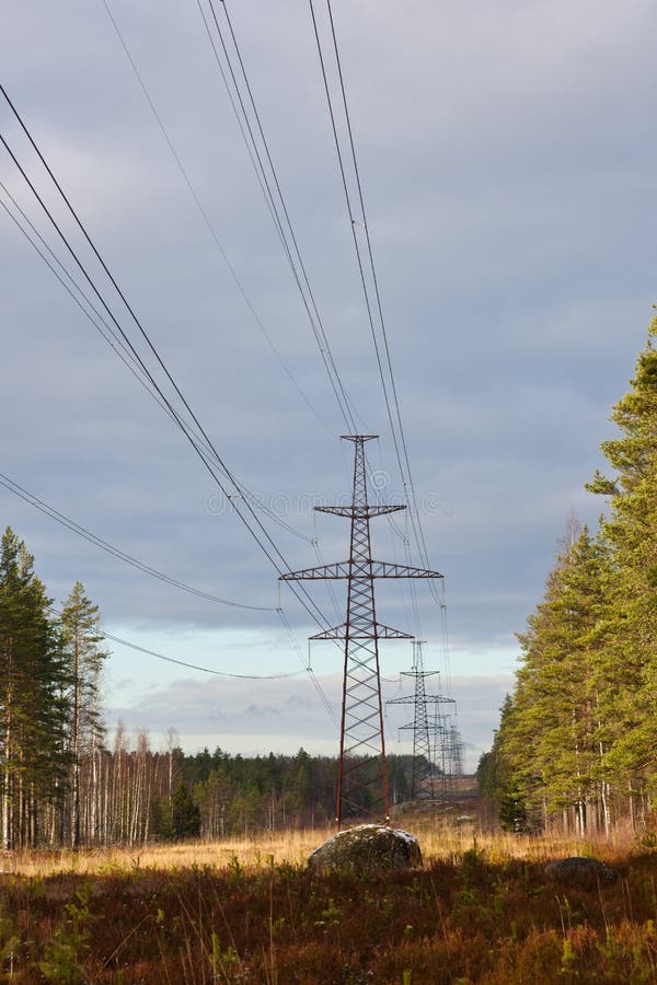 Electric power main stock photo. Image of structure, cloud - 16948408