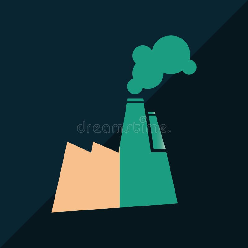 Electric Power Plant. Vector Illustration Decorative Design Stock ...
