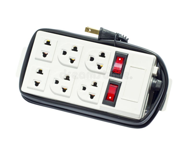 Electric power plug stock image. Image of connection - 48197709