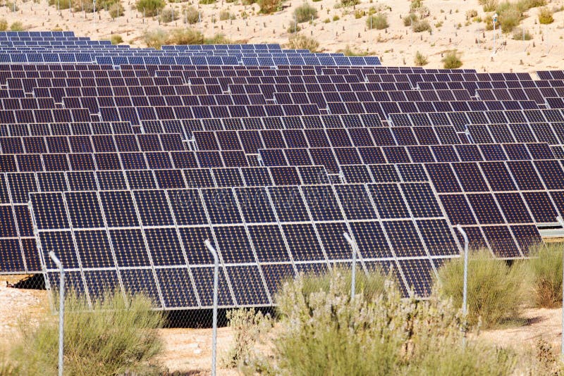 Electric Power Polar Panel System Stock Image - Image of photocell ...