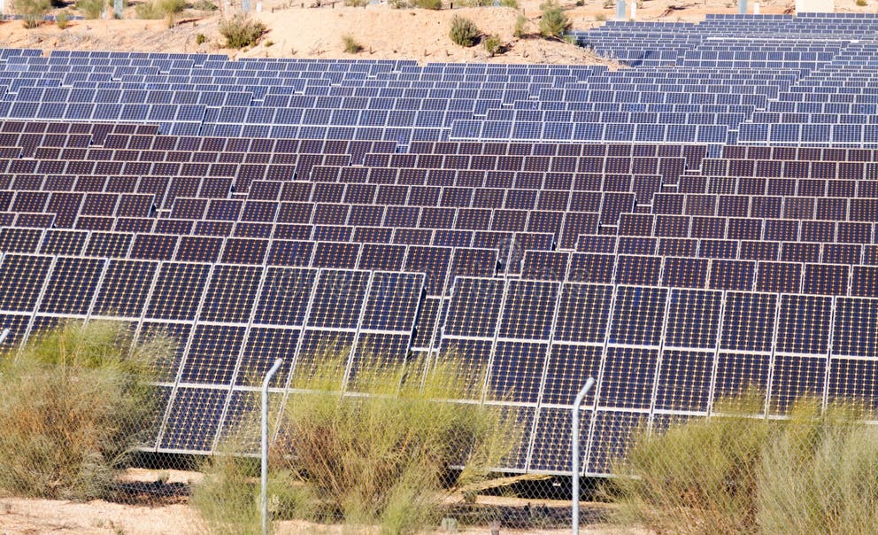 Electric Power Polar Panel System Stock Photo - Image of electricity ...