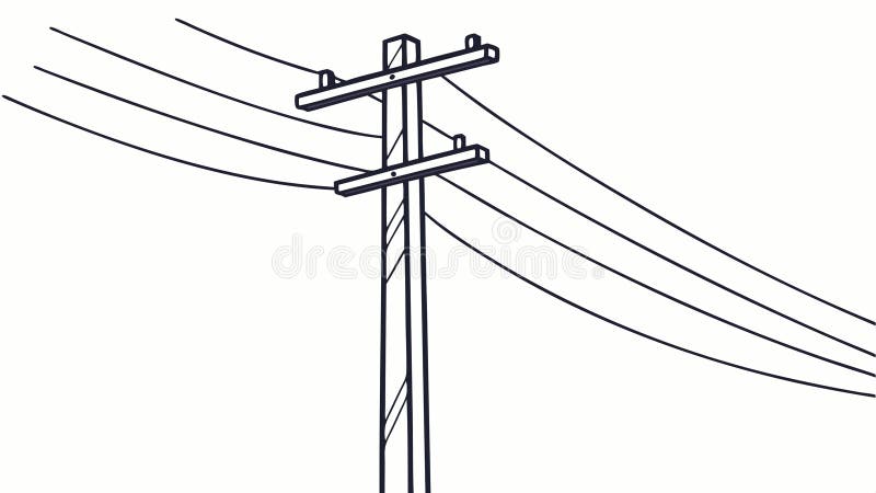 Simple Electric Pole Stock Illustrations – 2,243 Simple Electric Pole ...