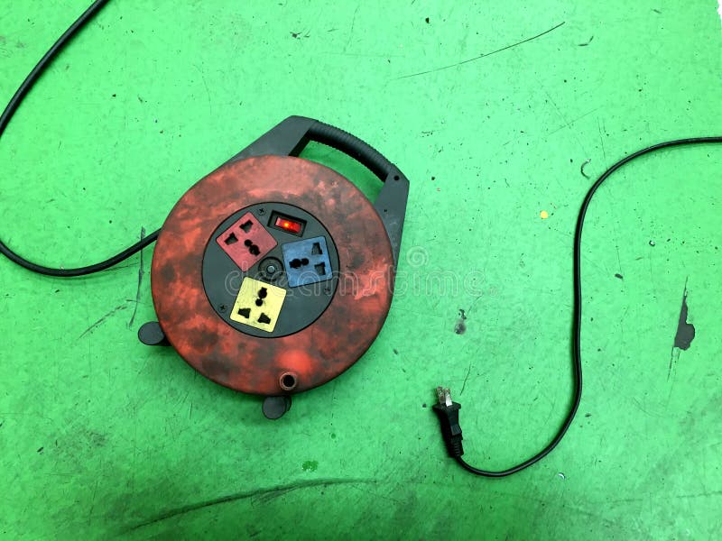 Electric power portable stock image. Image of board, extension - 72916003