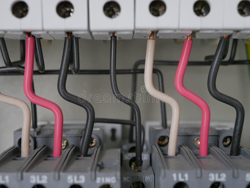 Electric Power Supply Panel Stock Photo - Image of industry, connection ...