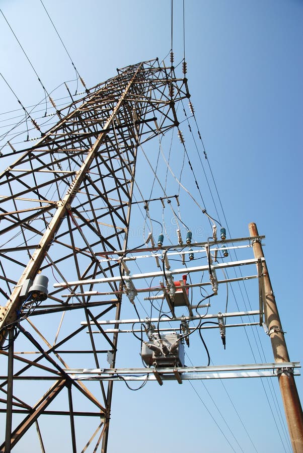 Electric power system stock photo. Image of metallic - 66838518