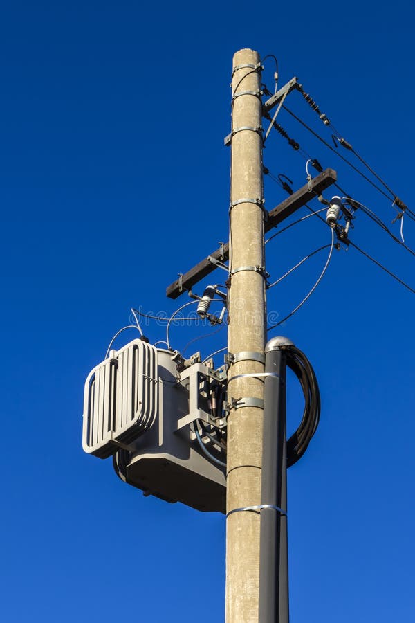 6,718 Electric Power Transformer Pole Blue Sky Background Stock Photos ...