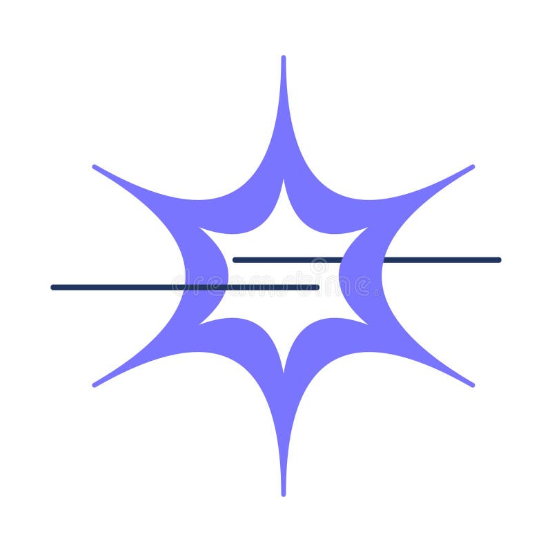 Electric Pulse of Neuron Starlit Stock Vector - Illustration of ...