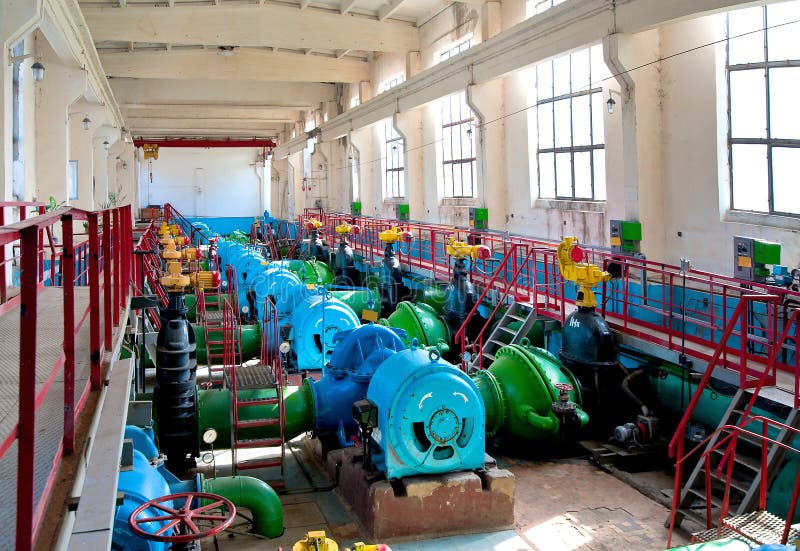 Electric Pump on Refineries Stock Photo - Image of petrochemical ...