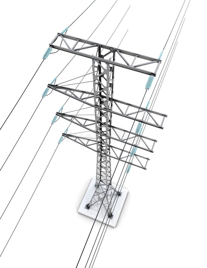 Electric Pylons Stock Illustrations – 325 Electric Pylons Stock ...