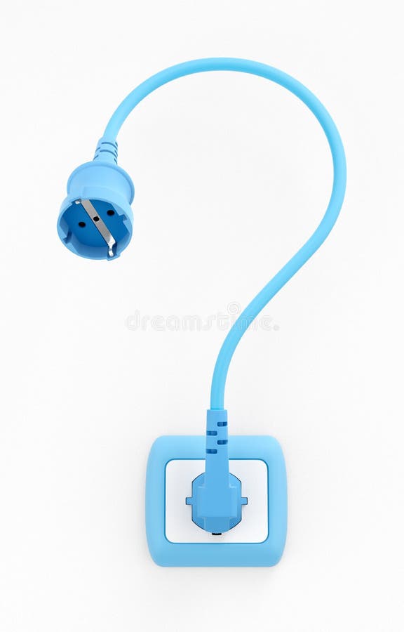 Electric Question Mark stock illustration. Illustration of help - 71397194