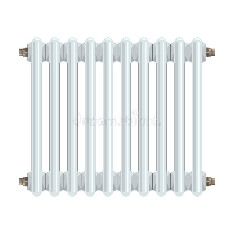 Electric Radiator Glyph Icon Stock Vector - Illustration of heat, icon ...