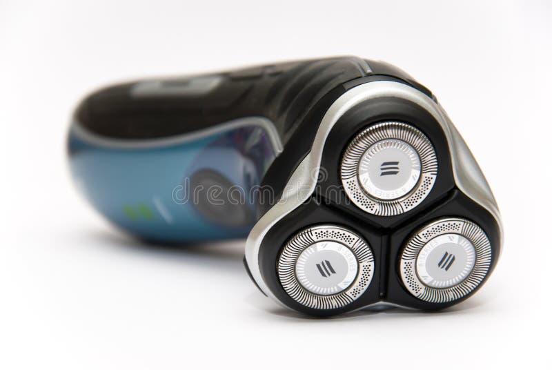 The electric razor stock photo. Image of single, shavings - 17348016
