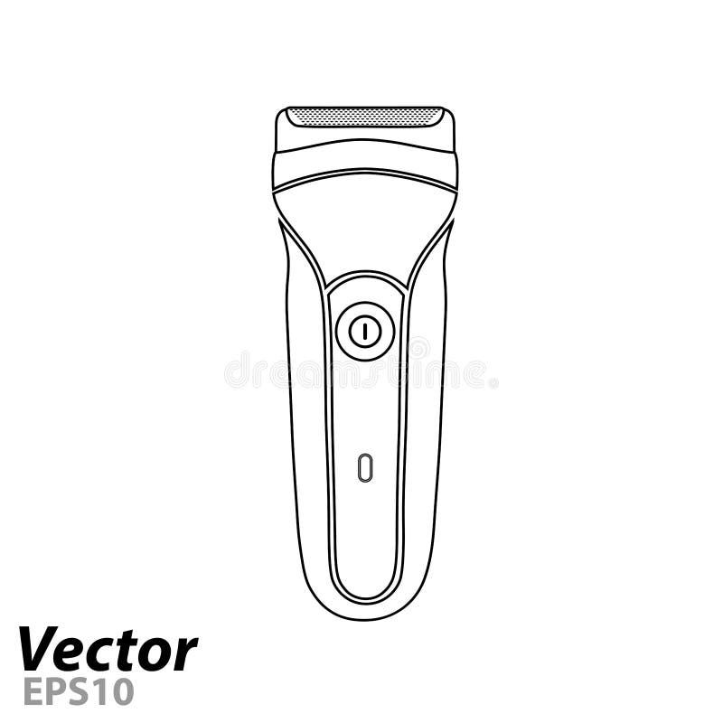 Electric Razor Logo in Vector. Stock Vector - Illustration of ...