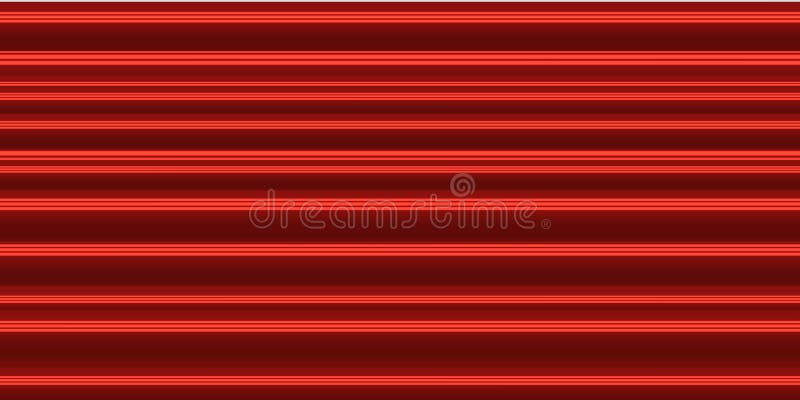 Electric Red Electric Lights in Parallel Stock Illustration ...