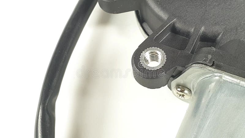 Electric Replacement Motor, Top View, Rotating Car Part Stock Video ...