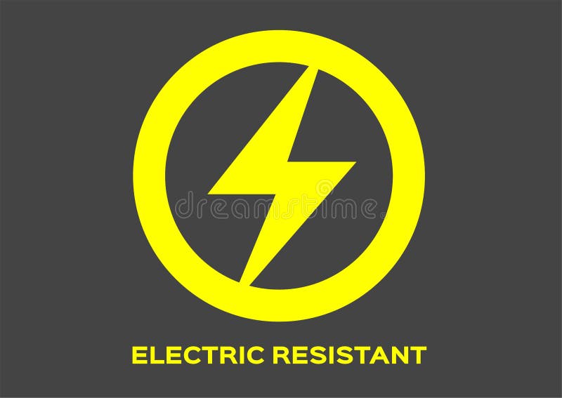 Electric Resistant Icon Vector Stock Vector - Illustration of ...