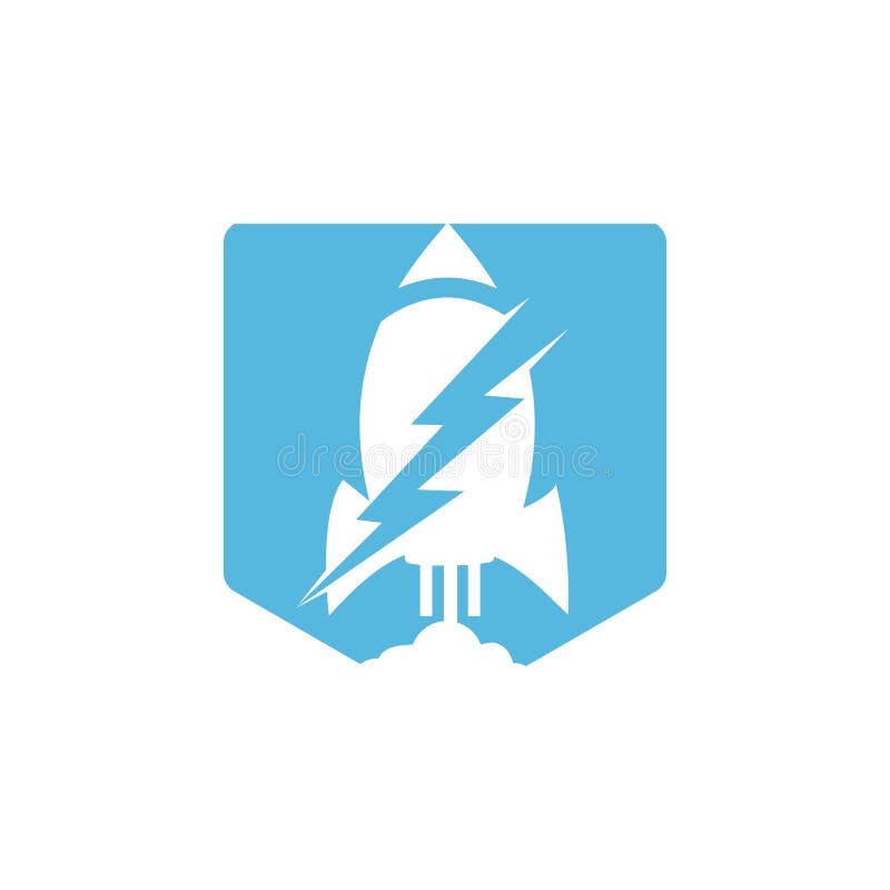 Electric Rocket Charging Station Sketch Stock Illustration ...