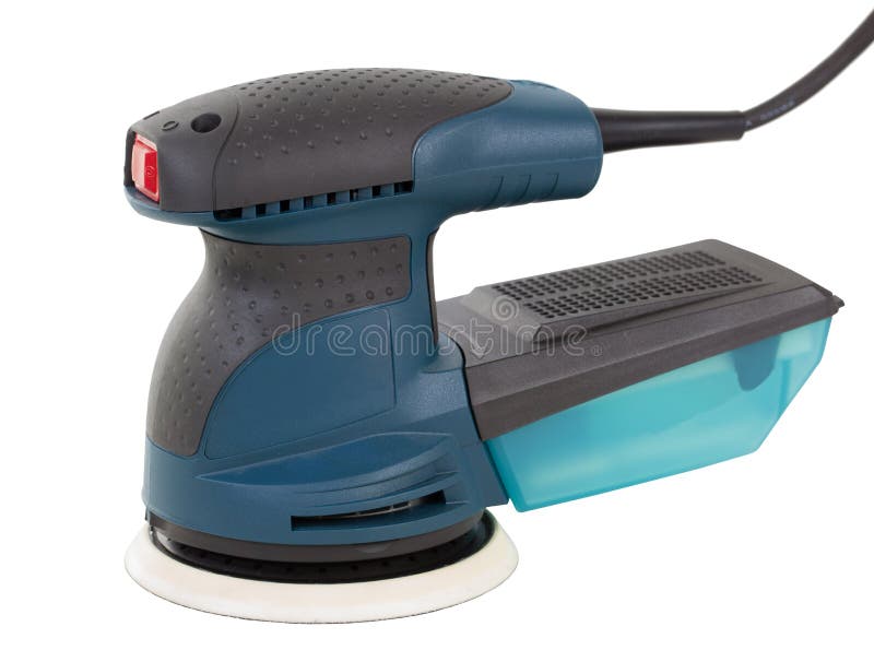 Electric Sandpaper Tool for Home Handyman Use Stock Photo - Image of ...