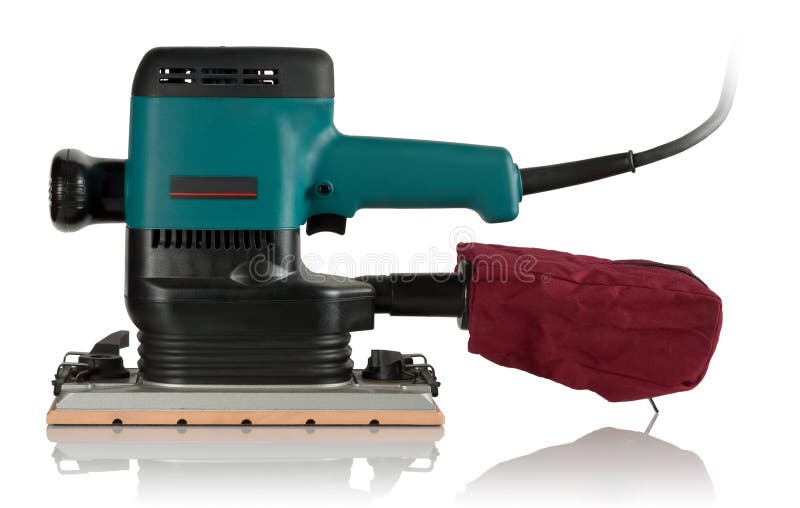 Electric Sandpaper Tool for Home Handyman Use Stock Photo - Image of ...