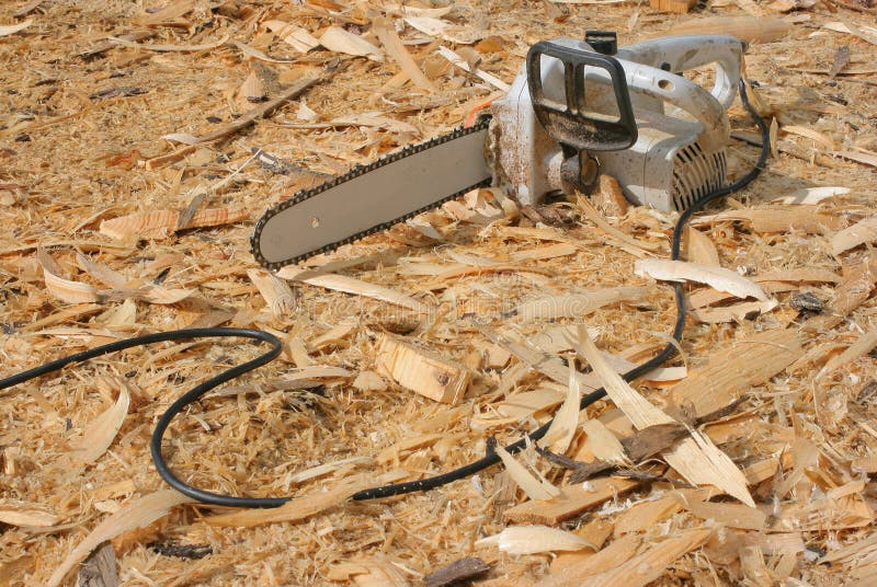 Electric saw stock photo. Image of tools, electrical, wire - 6617934