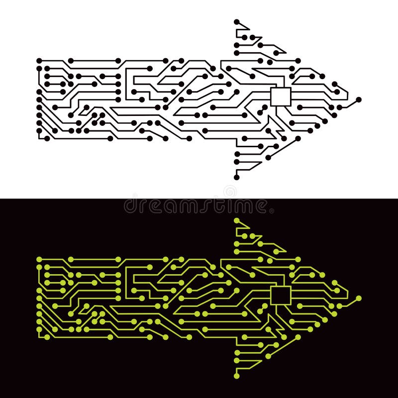 Electronics Arrow Stock Illustrations – 3,207 Electronics Arrow Stock ...