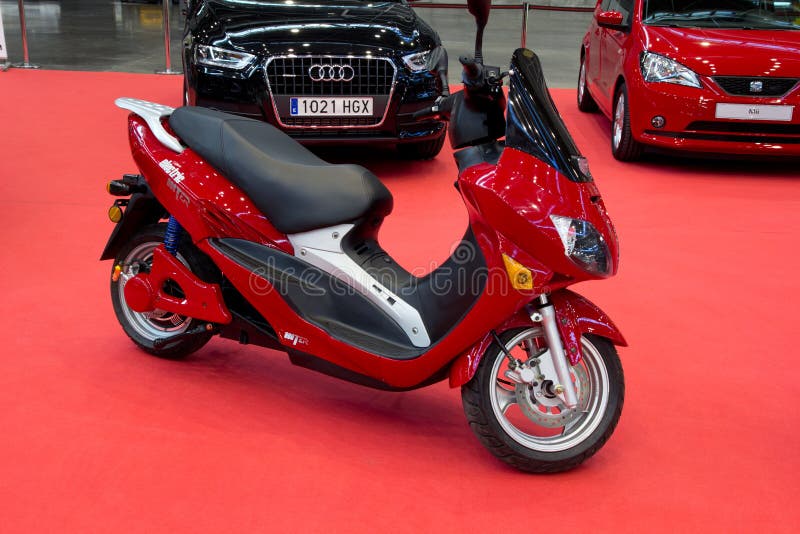 Electric Scooter editorial stock photo. Image of clean - 22437343