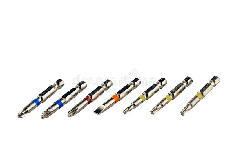 Electric Screwdriver with Interchangeable Tips, Flat, Phillips ...