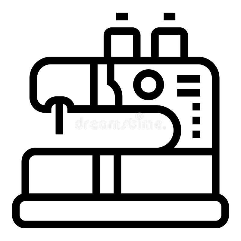 Electric Sewing Machine Icon Outline Vector. Art Workshop Stock Vector ...