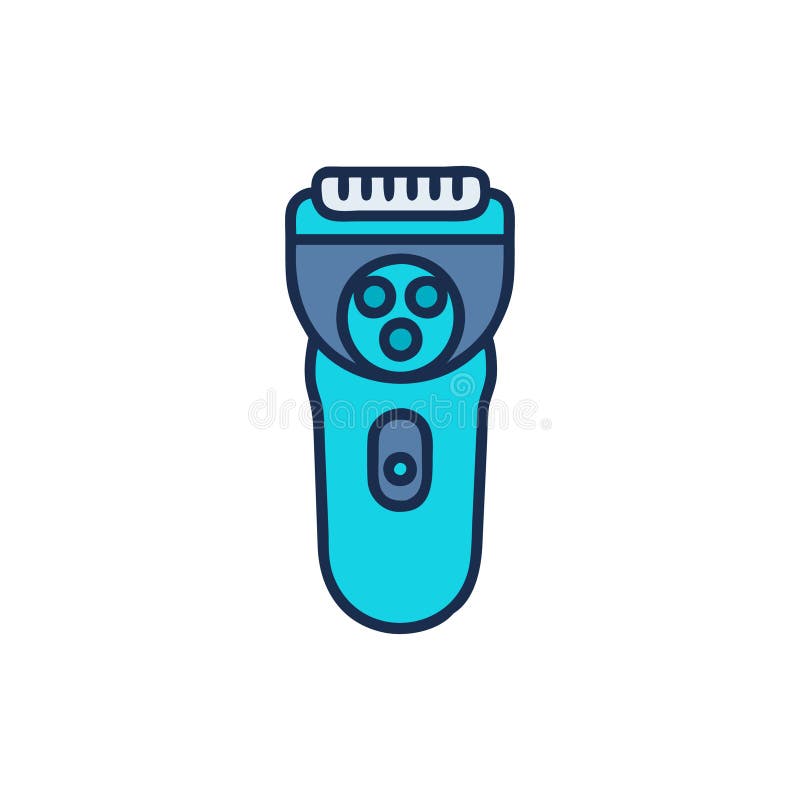 Electric Shaver Icon for Grooming Needs Stock Illustration ...