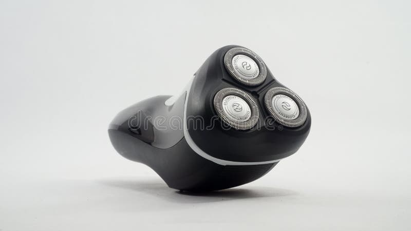 Electric Shaver on White Background Stock Image - Image of close, sharp ...