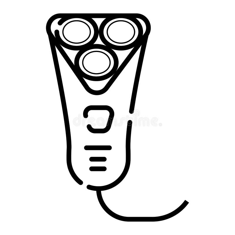 Electric Shaving Machine Icon Stock Illustration - Illustration of ...
