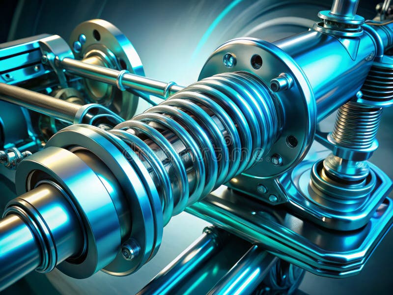 Electric Shock Absorber Assembly for EVs Advanced Suspension Technology ...