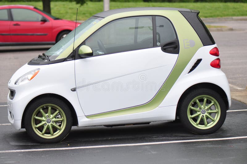 Tiny Smart Car stock image. Image of vehicle, economical - 20807631