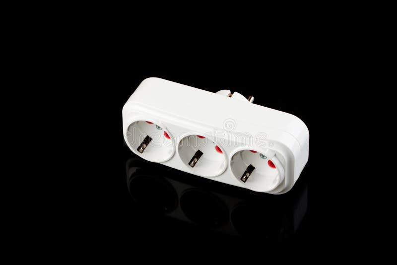The electric socket stock image. Image of power, electricity - 13139151