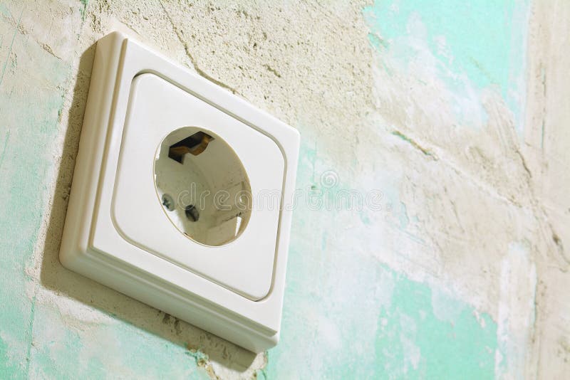 UK Electrical installation stock photo. Image of improvement - 87691402