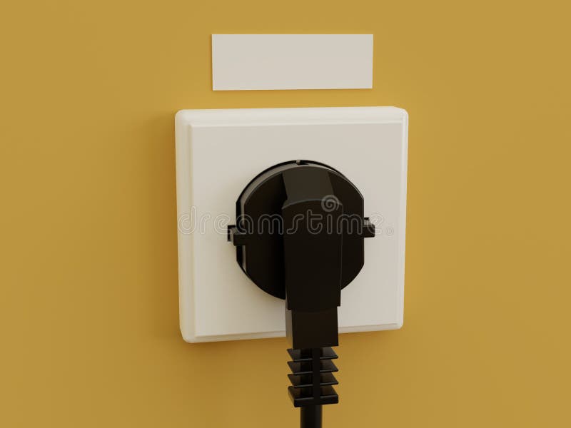 Electric socket stock illustration. Illustration of socket - 7674510
